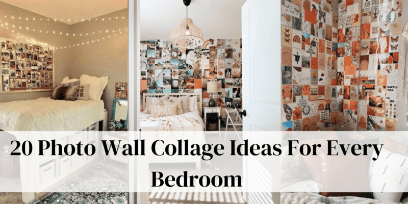 20 Photo Wall Collage Ideas For Every Bedroom + DIY Collages