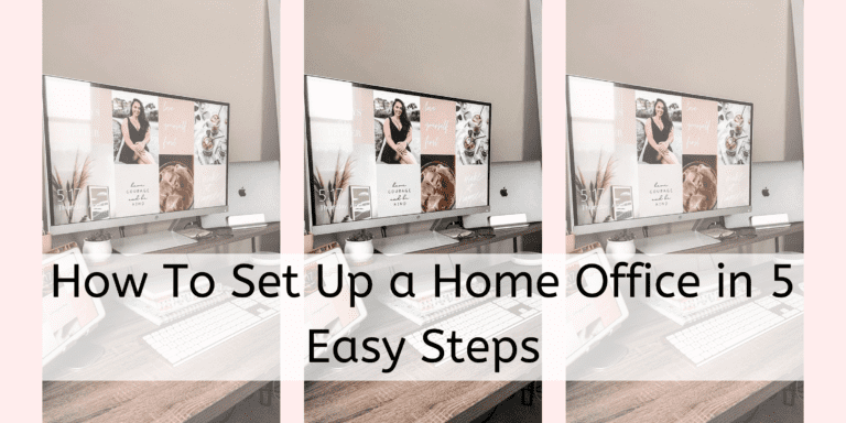 How To Set Up a Home Office in 5 Easy Steps