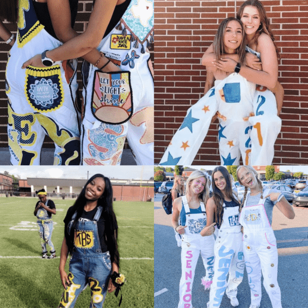 15 Stylish Senior Overalls You Can DIY Quick & Easy