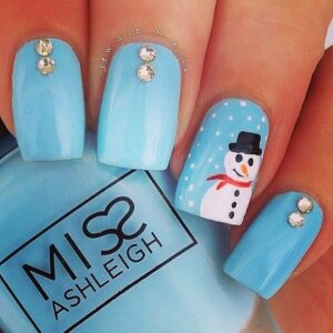 13 Festive Snowman Nails Ideas to Lift Your Christmas Spirit