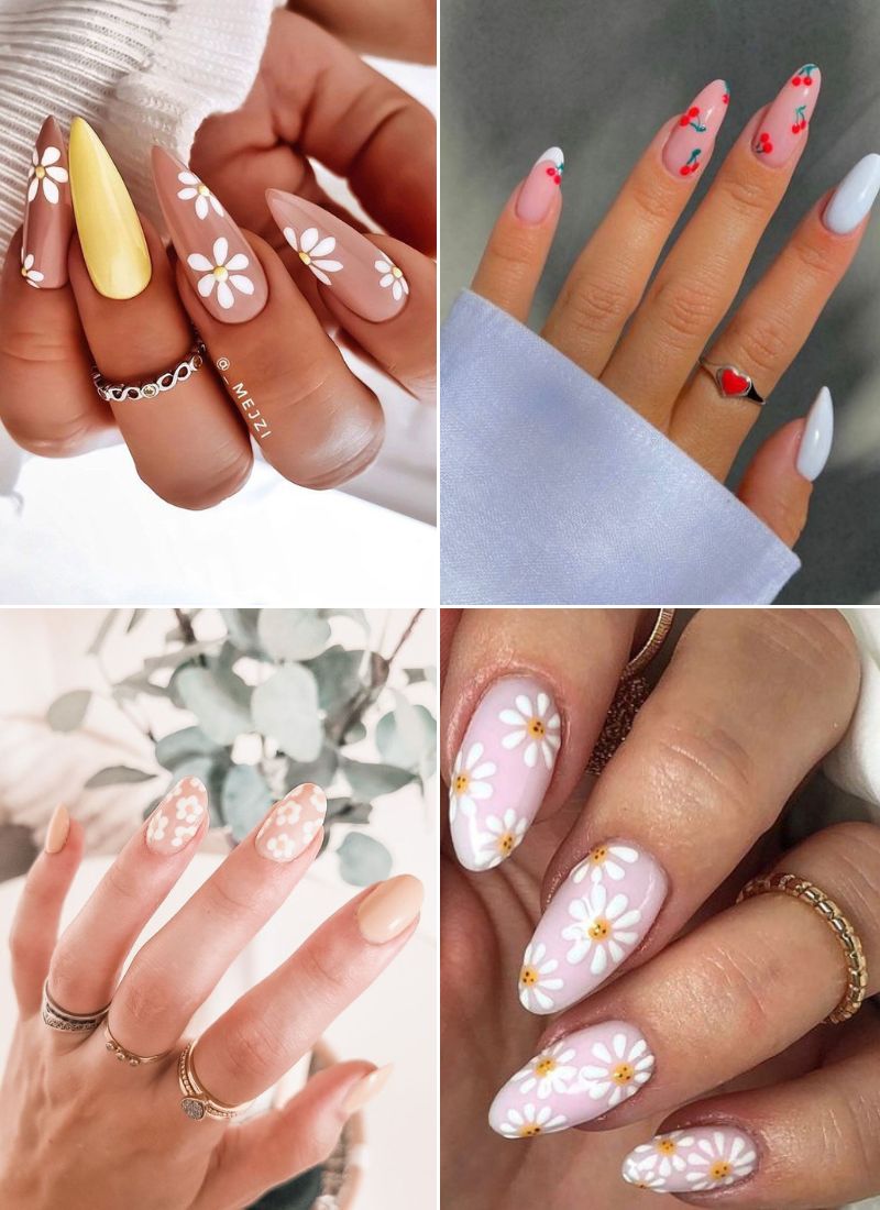 30+ Spring Nail Ideas to Copy: Fresh Spring Nail Designs to Brighten ...
