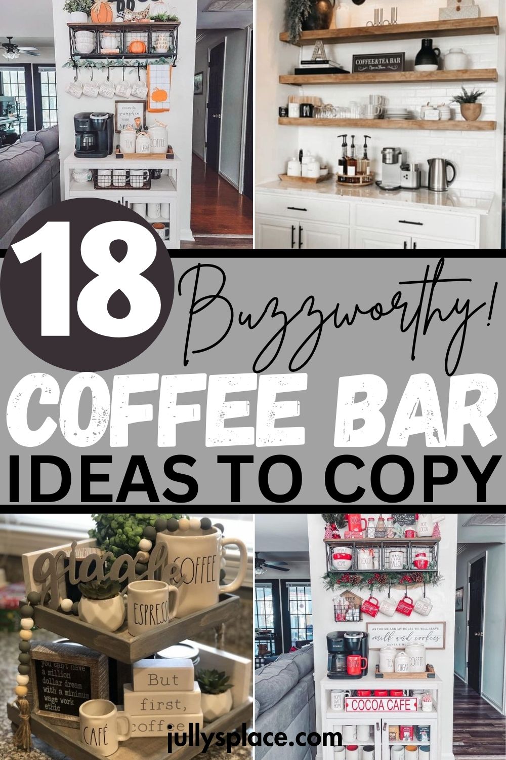 18 Coffee Bar Ideas to Create a Buzzworthy Home Café