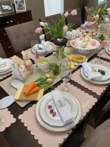 30 Easter Table Centerpieces & Decorations To Recapture The Joy Of ...