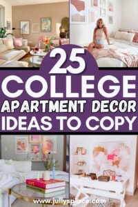 25 Stunning College Apartment Decor Ideas You Will Want to Copy