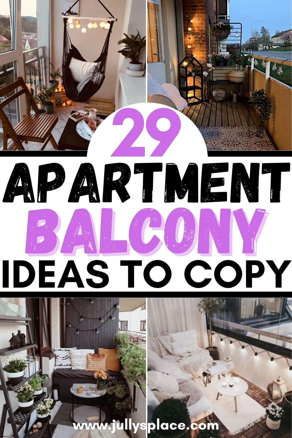 29 Apartment Balcony Decor Ideas You Will Want to Recreate