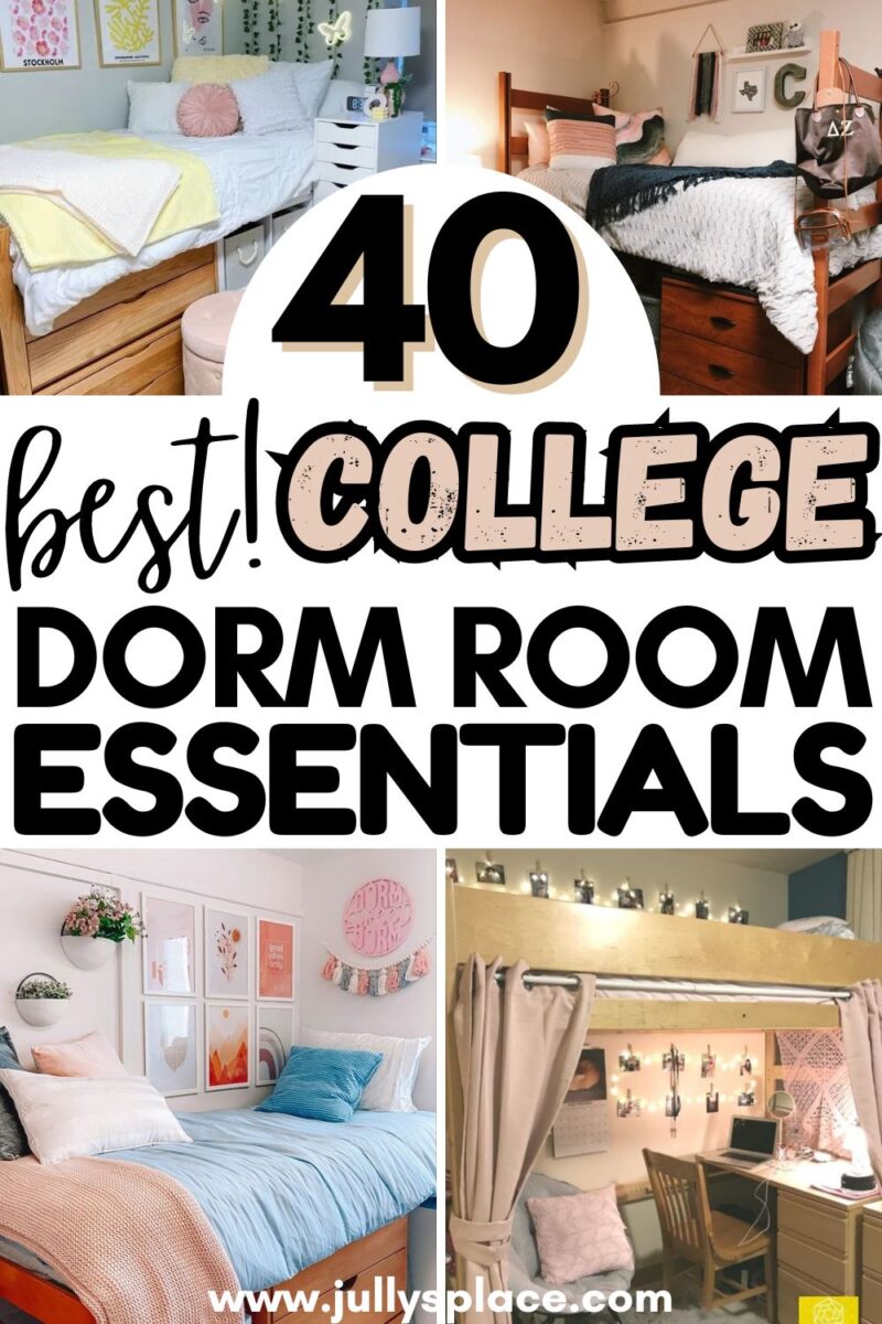 40 First Year Dorm Room Essentials: Surviving Freshman Year with Style