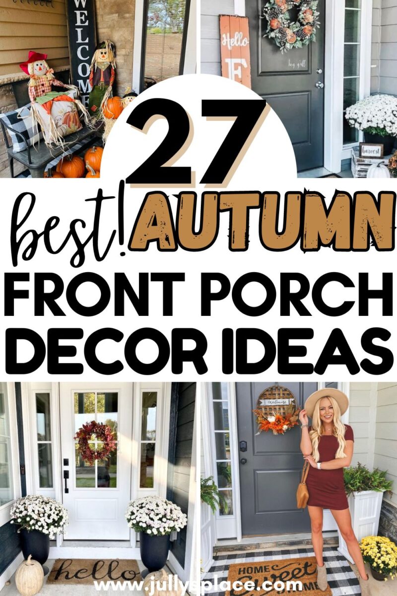 27 Fall Front Porch Ideas to Make Your Neighbors Jealous in 2025