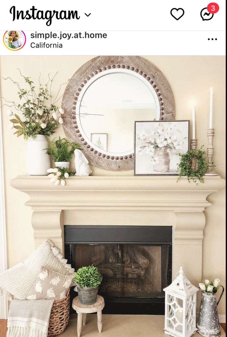 28+ Spring Mantel Decor Ideas in 2026 for a Modern Seasonal Vibe