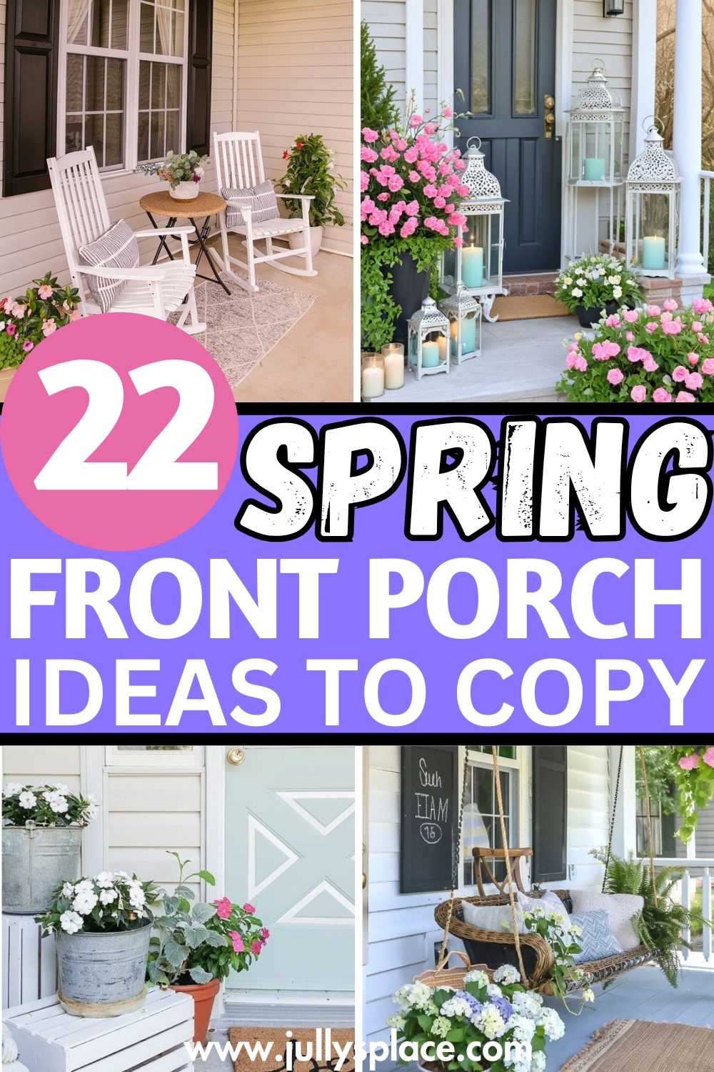 22 Spring Front Porch Decor Ideas to Freshen Up Your Home