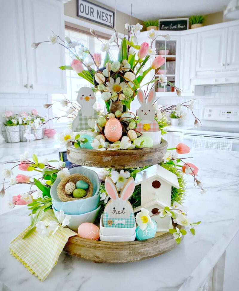 23 Spring Tiered Tray Ideas: Fresh and Fun Decor Tips