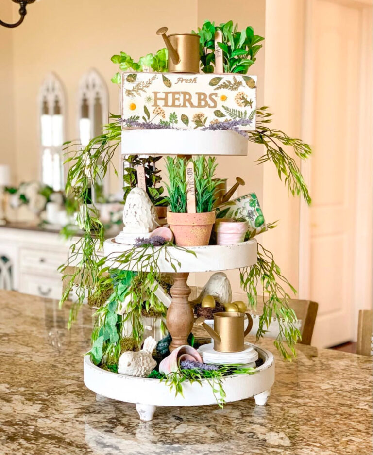 23 Spring Tiered Tray Ideas: Fresh and Fun Decor Tips