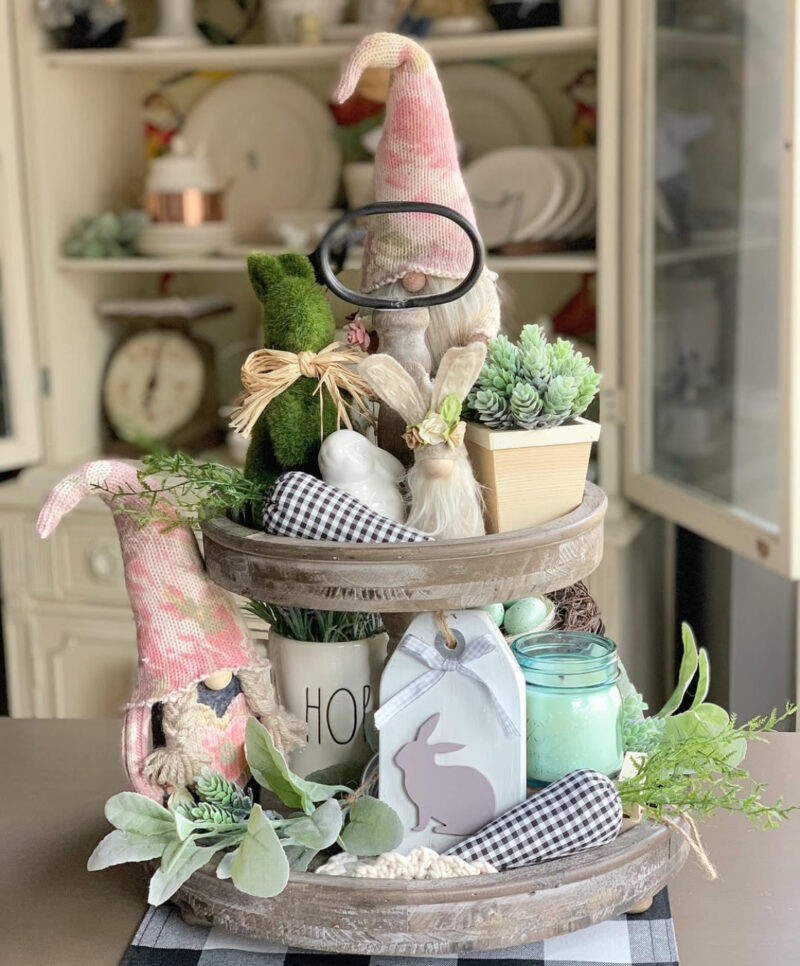 23 Spring Tiered Tray Ideas: Fresh and Fun Decor Tips