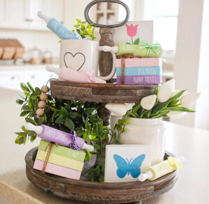23 Spring Tiered Tray Ideas: Fresh and Fun Decor Tips