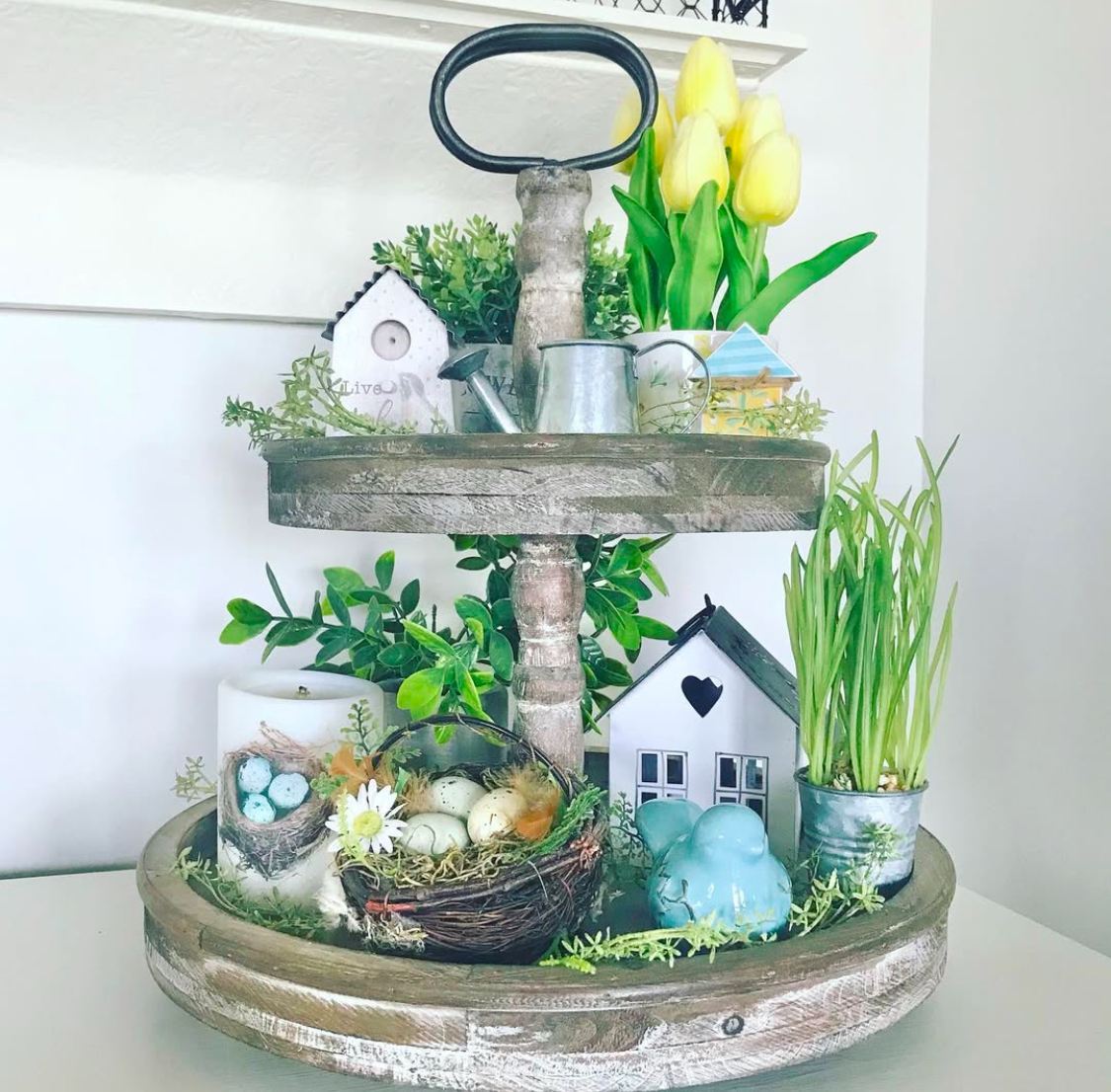 23 Spring Tiered Tray Ideas: Fresh and Fun Decor Tips