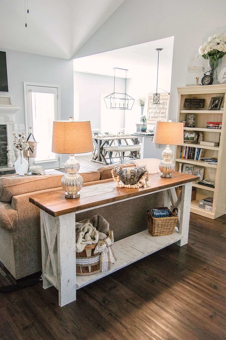 20+ Sofa Table Decor Ideas to Spruce Up Your Space with Style