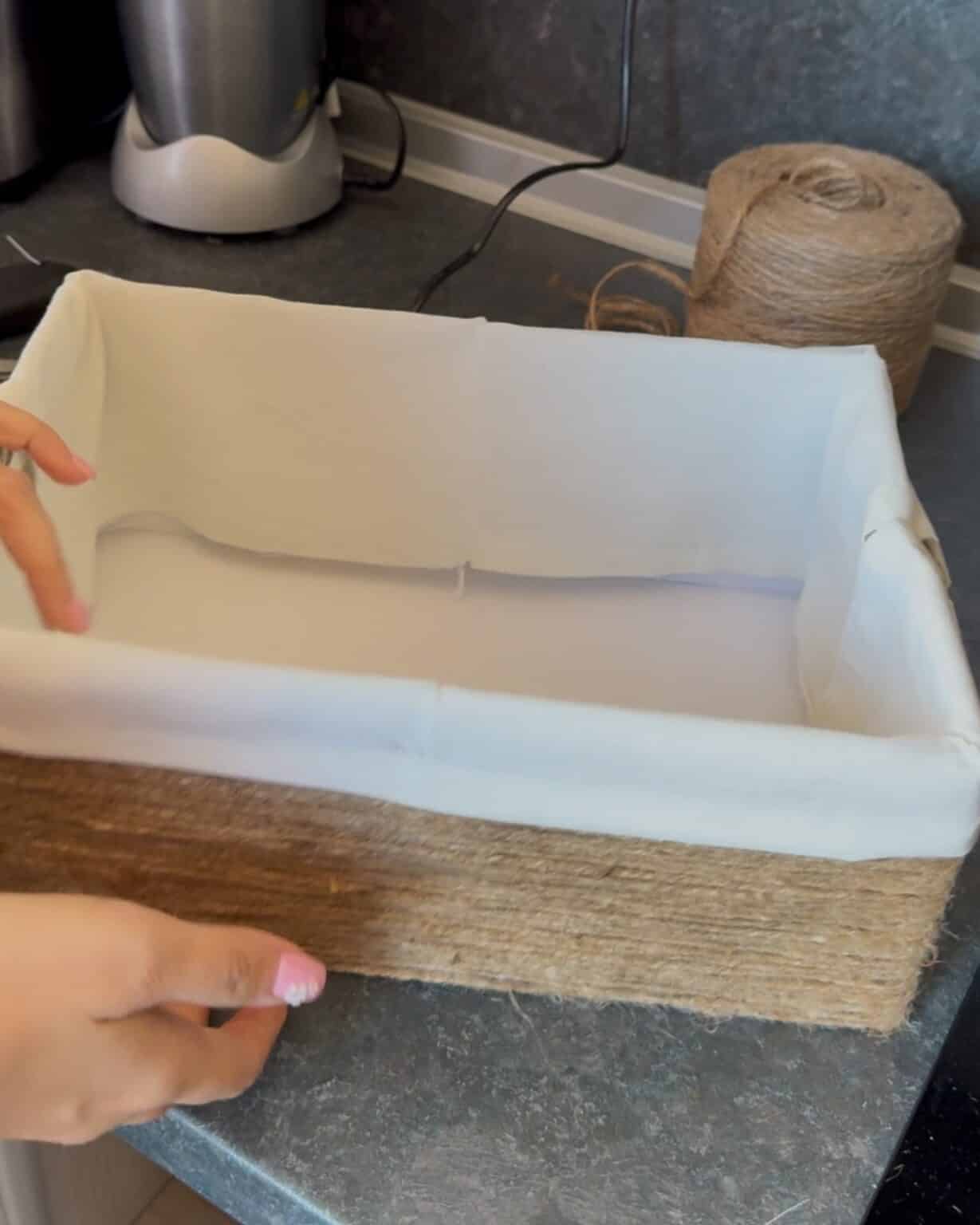 Quick and Easy DIY Boho Storage Basket