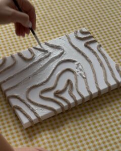 Step-by-Step Guide to Crafting a 3D Textured Painting