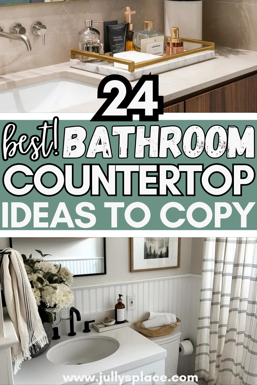 24 Bathroom Countertop Decor Ideas for Any Style