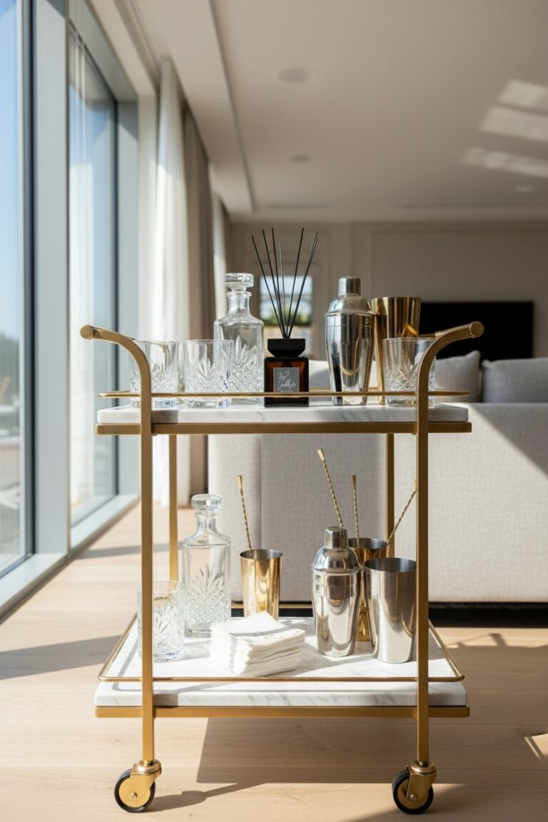 How to Style a Bar Cart Like a Pro: Easy Tips for a Chic Setup