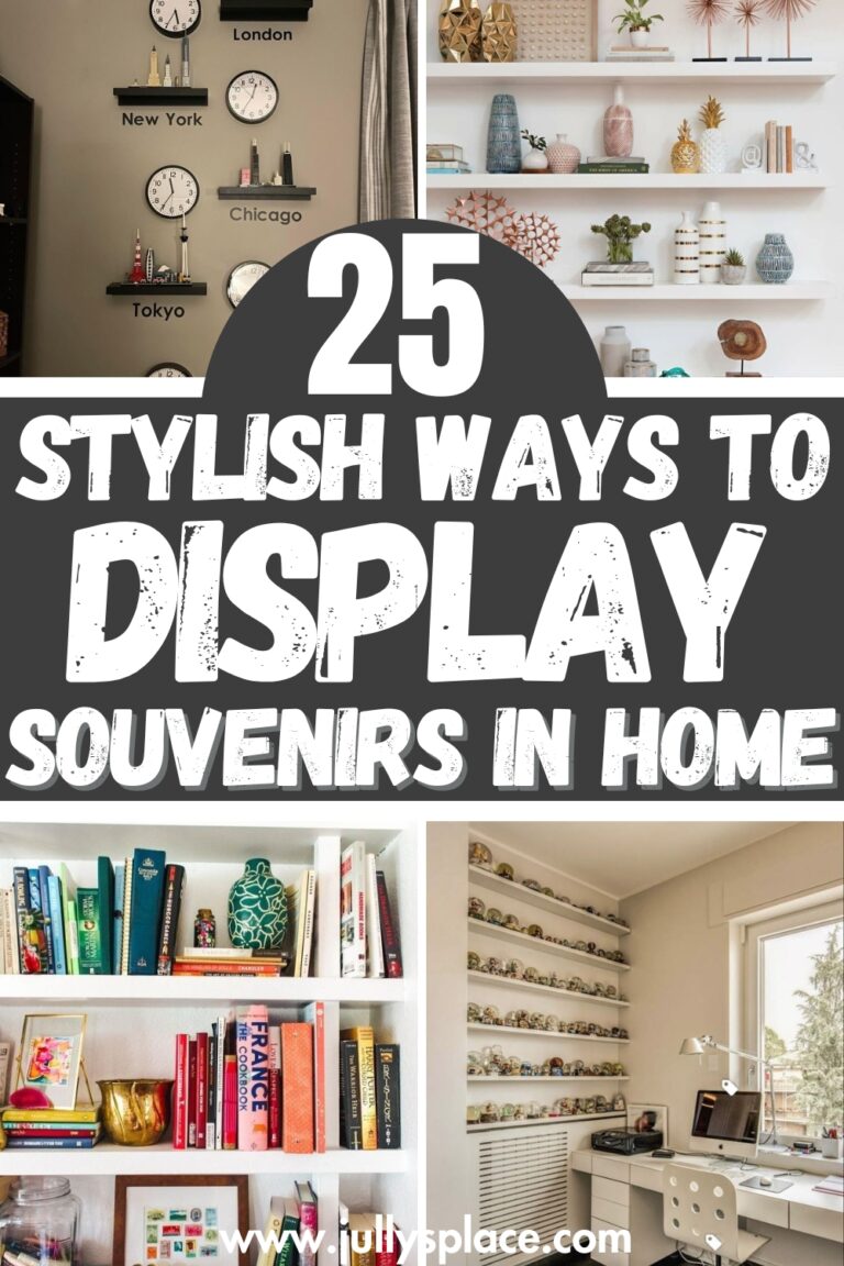 25 Stylish Ways to Display Travel Souvenirs in Your Home
