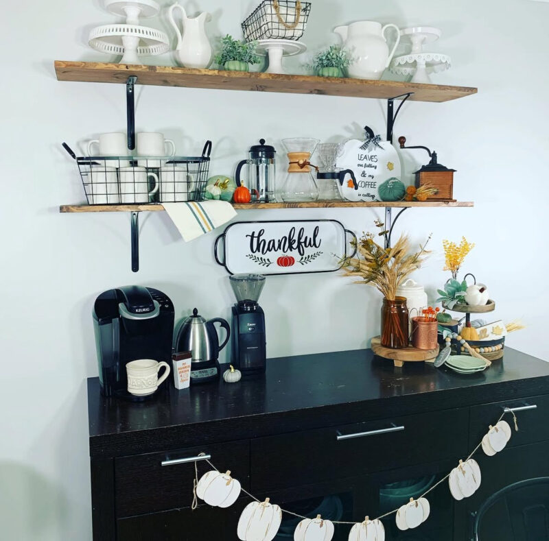 Fall in Love with These 31 Coffee Station Ideas This Autumn