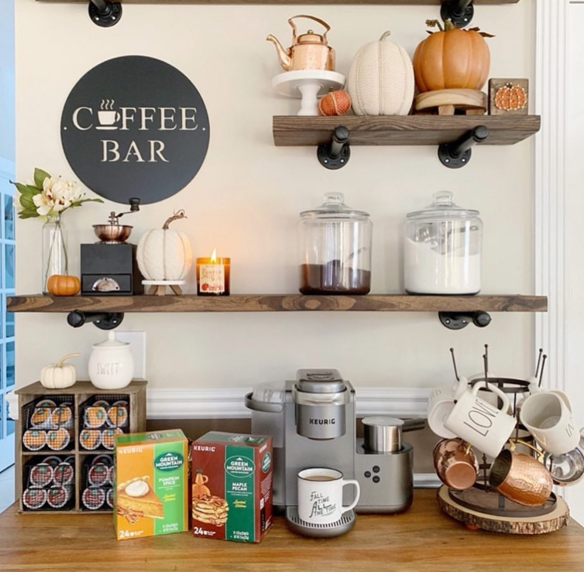 Fall in Love with These 31 Coffee Station Ideas This Autumn