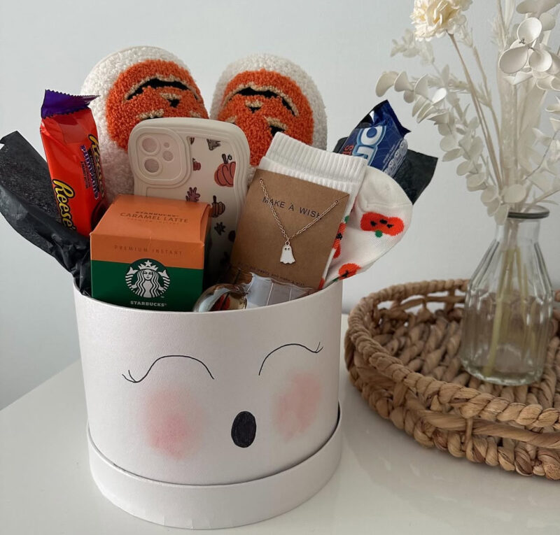 24 Cute Boo Basket Ideas To Delight Everyone On Your List This Halloween