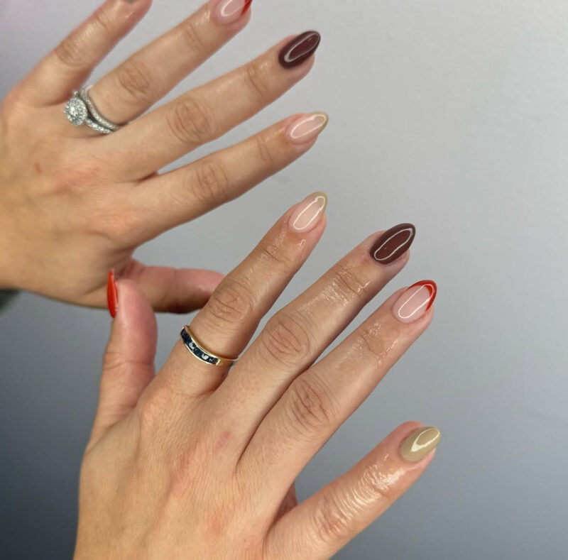 30+ Short Fall Nail Ideas That Are Cute, Cozy & On-Trend