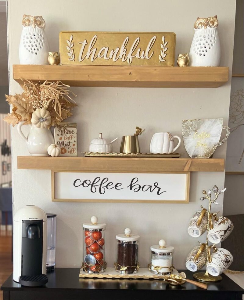 Fall in Love with These 31 Coffee Station Ideas This Autumn