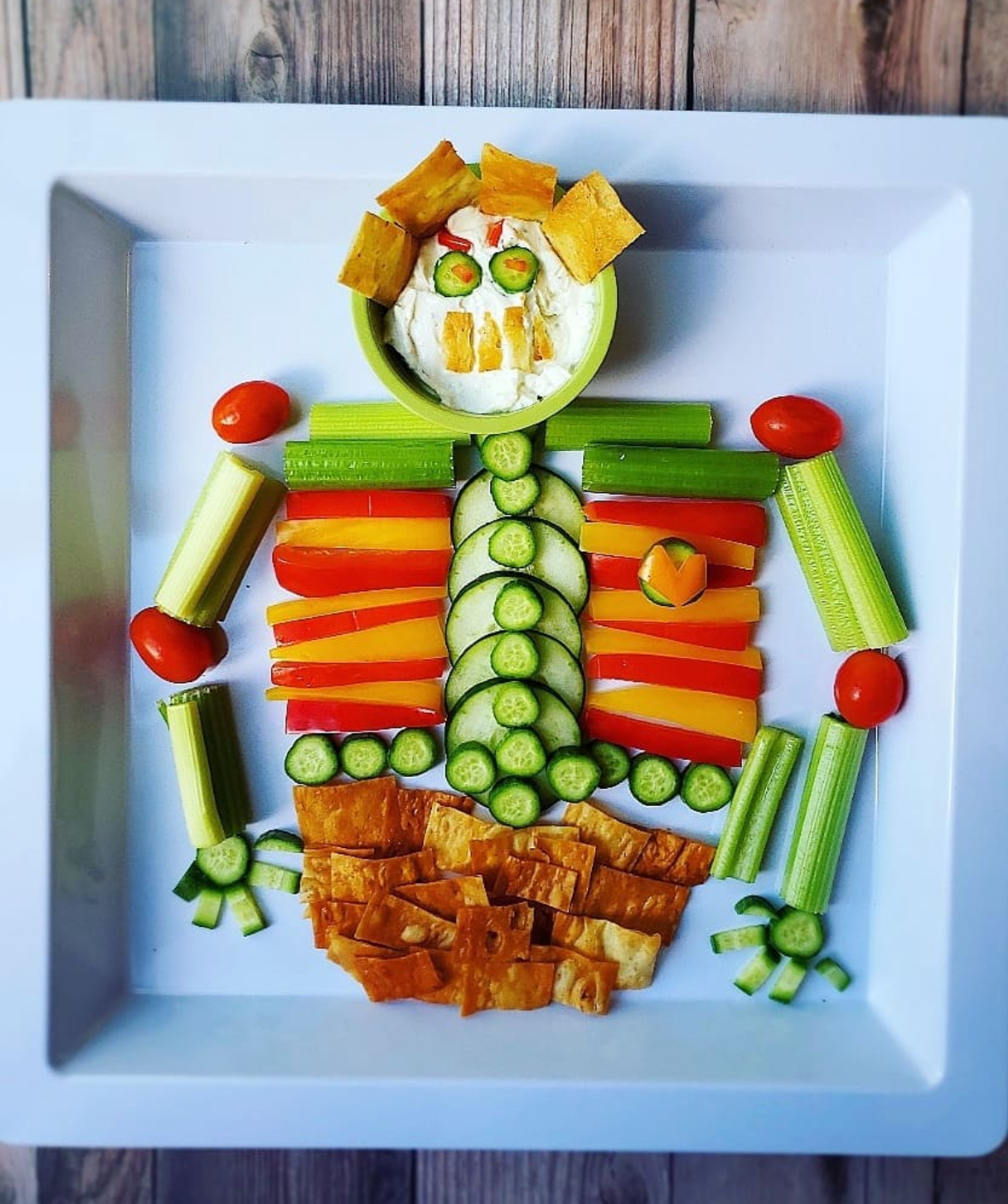 No Tricks, Just Treats: 14 Halloween Veggie Trays Too Fun to Skip