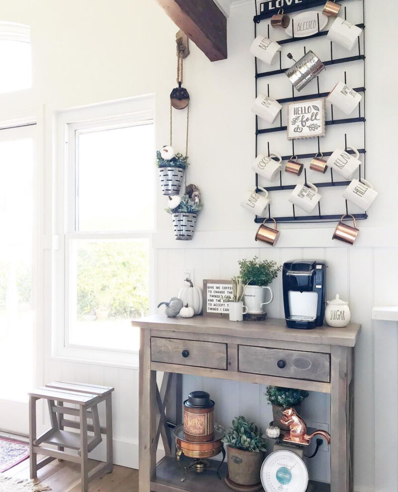 Fall in Love with These 31 Coffee Station Ideas This Autumn