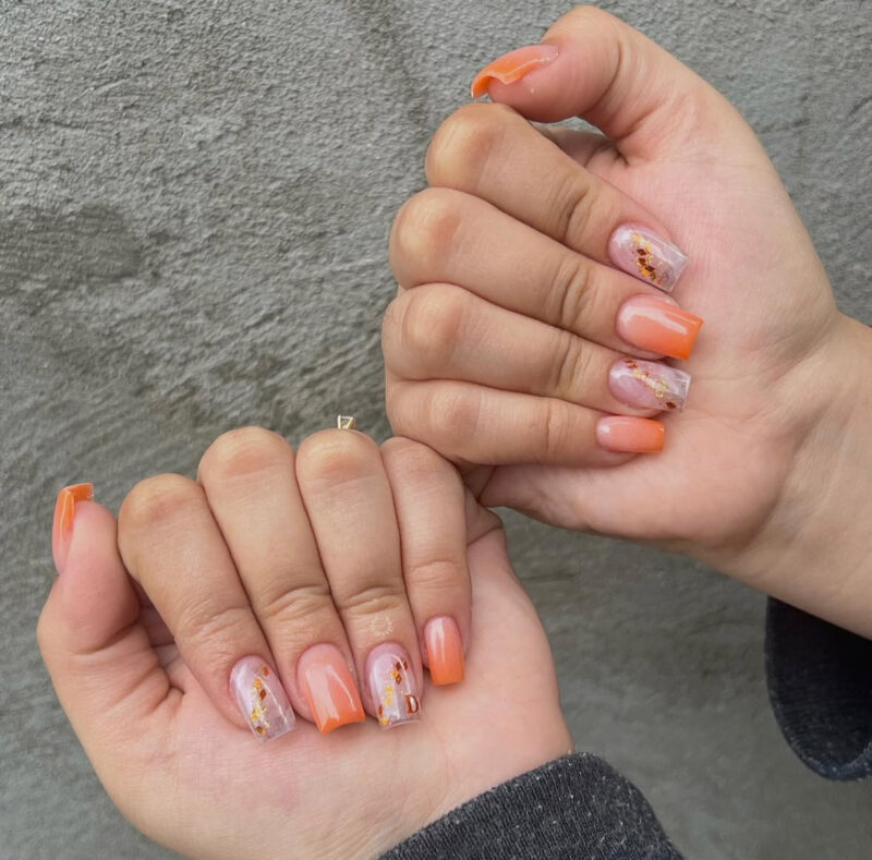 30+ Short Fall Nail Ideas That Are Cute, Cozy & On-Trend