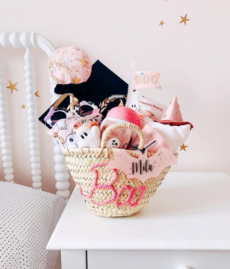 24 Cute Boo Basket Ideas To Delight Everyone On Your List This Halloween