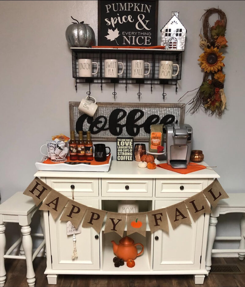 Fall in Love with These 31 Coffee Station Ideas This Autumn