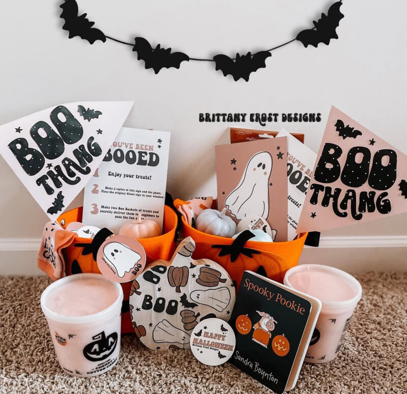 24 Cute Boo Basket Ideas To Delight Everyone On Your List This Halloween