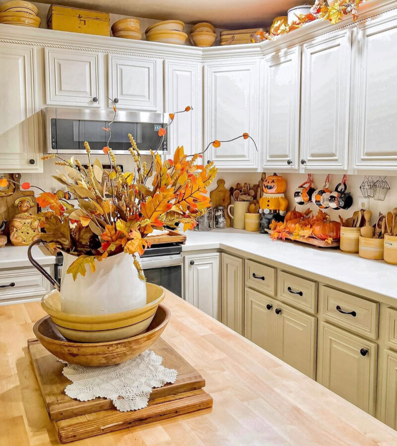 27 Simple + Stylish Fall Kitchen Decor Ideas