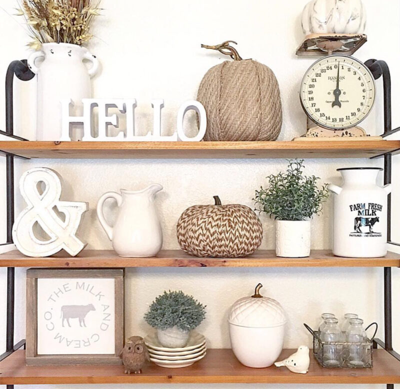 29 Fall Shelf Ideas to Style Every Room Like a Pro