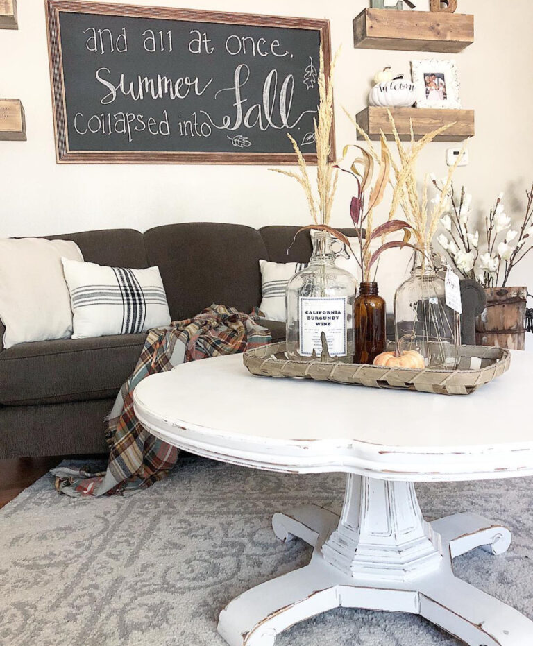 24 Chic Fall Coffee Table Ideas (You Can Build in Minutes)