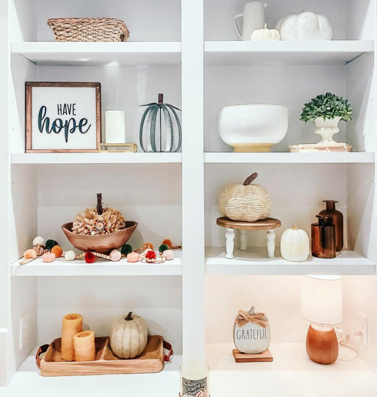 29 Fall Shelf Ideas to Style Every Room Like a Pro