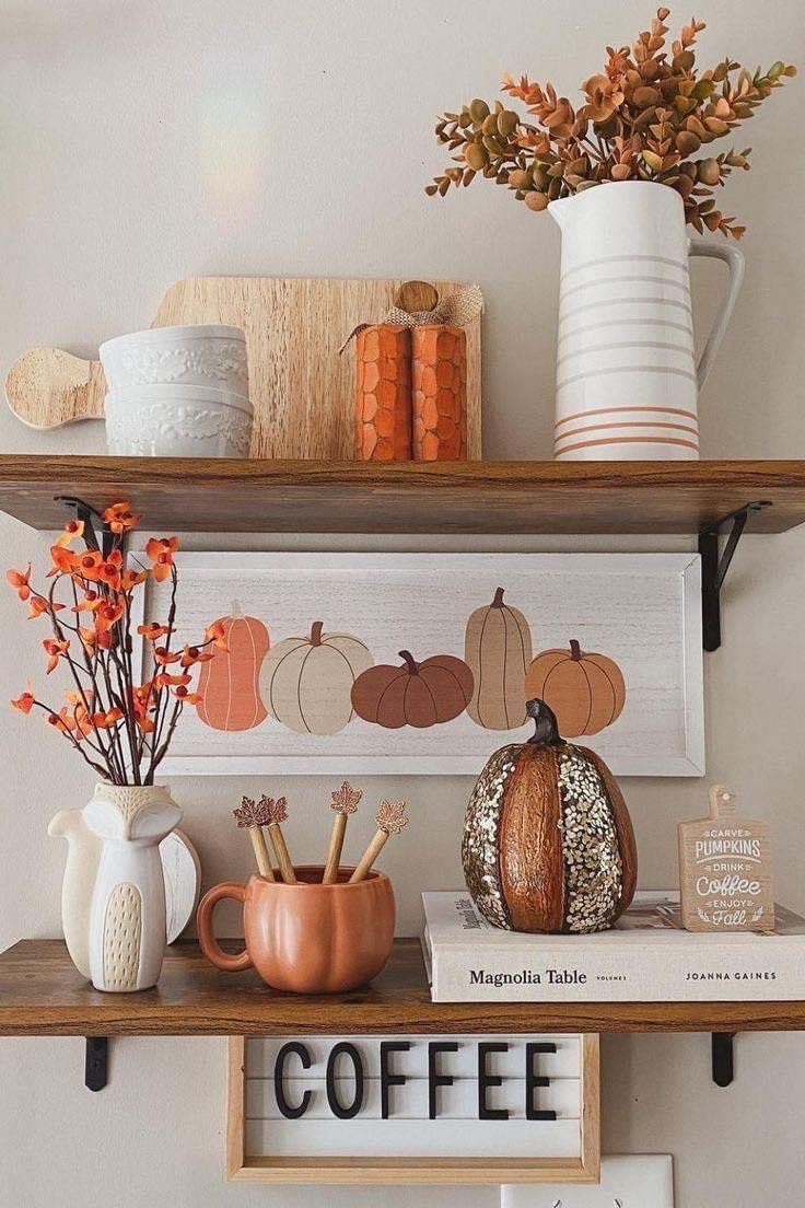 29 Fall Shelf Ideas to Style Every Room Like a Pro