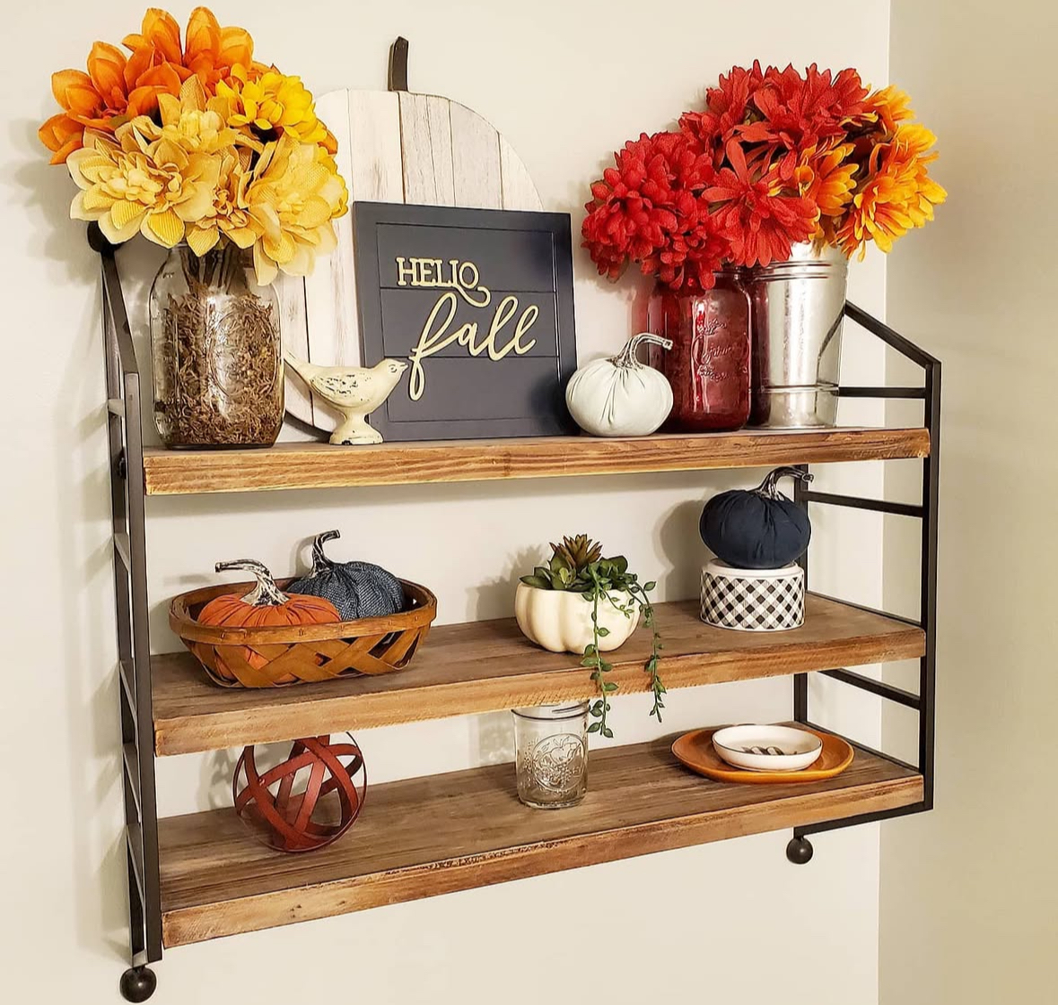 29 Fall Shelf Ideas to Style Every Room Like a Pro