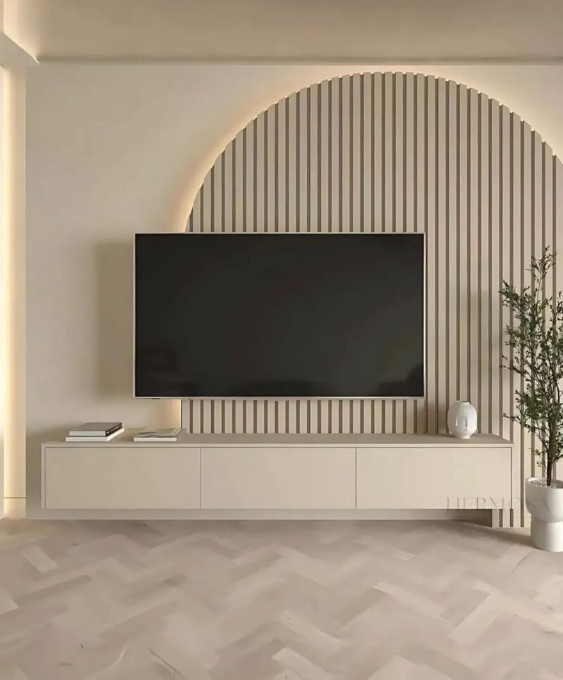 The Guide To Hiding (And Highlighting) The TV – Smart Living Room TV ...